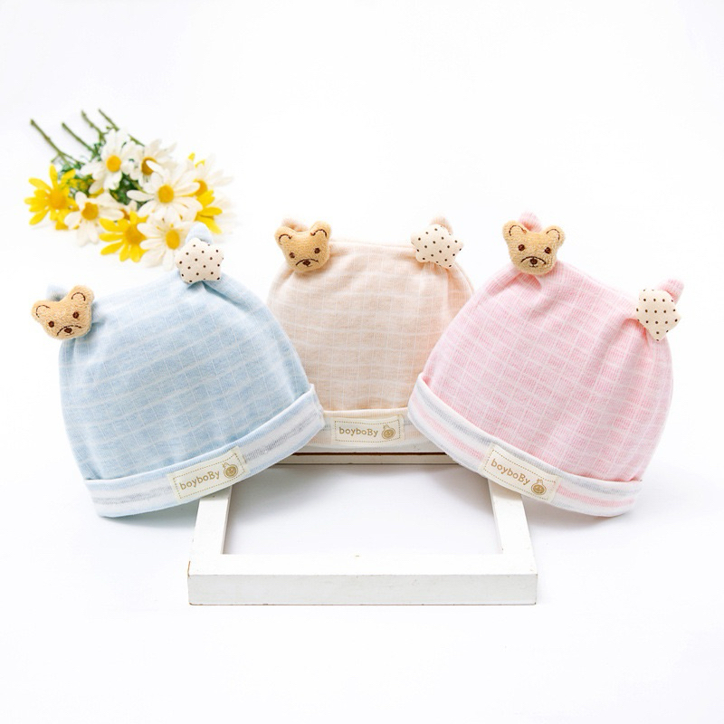 Jual Leleoncare Topi Bayi Topi Kupluk Bayi 100% COTTON / Topi Anak isi ...