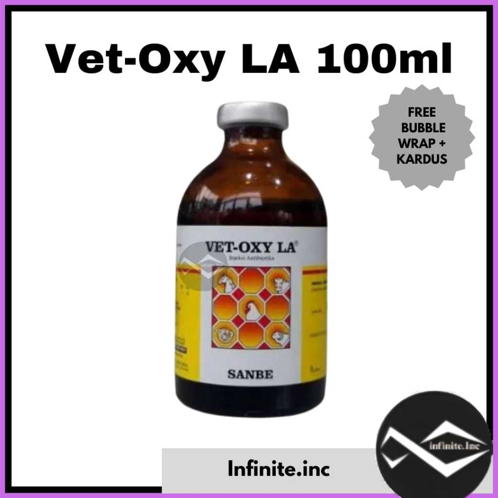 Jual Vet Oxy LA 100 ml Antibiotik Vetoxy LA 100ml | Shopee Indonesia
