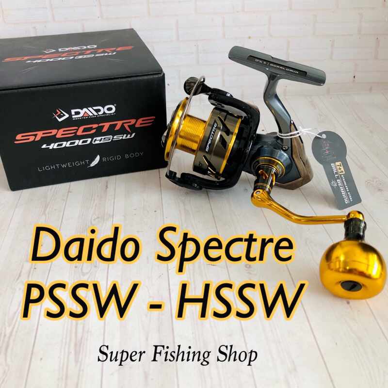 Jual Reel Daido Spectre PSSW HSSSW Power Handle Saltwater Alumunium ...