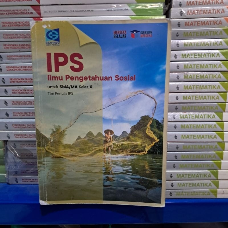 Jual buku bekas kurikulum merdeka IPS. ILMU PENGETAHUAN SOSIAL UNTUK SMA/MA KELAS X. GRAFINDO ...