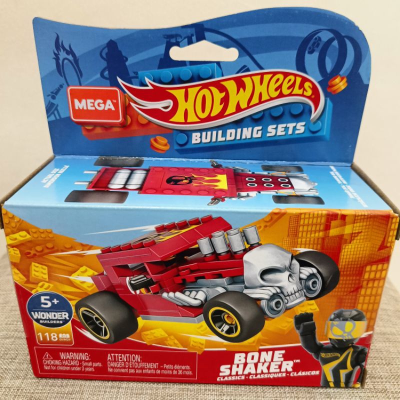 Jual Mega Hot Wheels Building Sets ( Bone Shaker ) | Shopee Indonesia