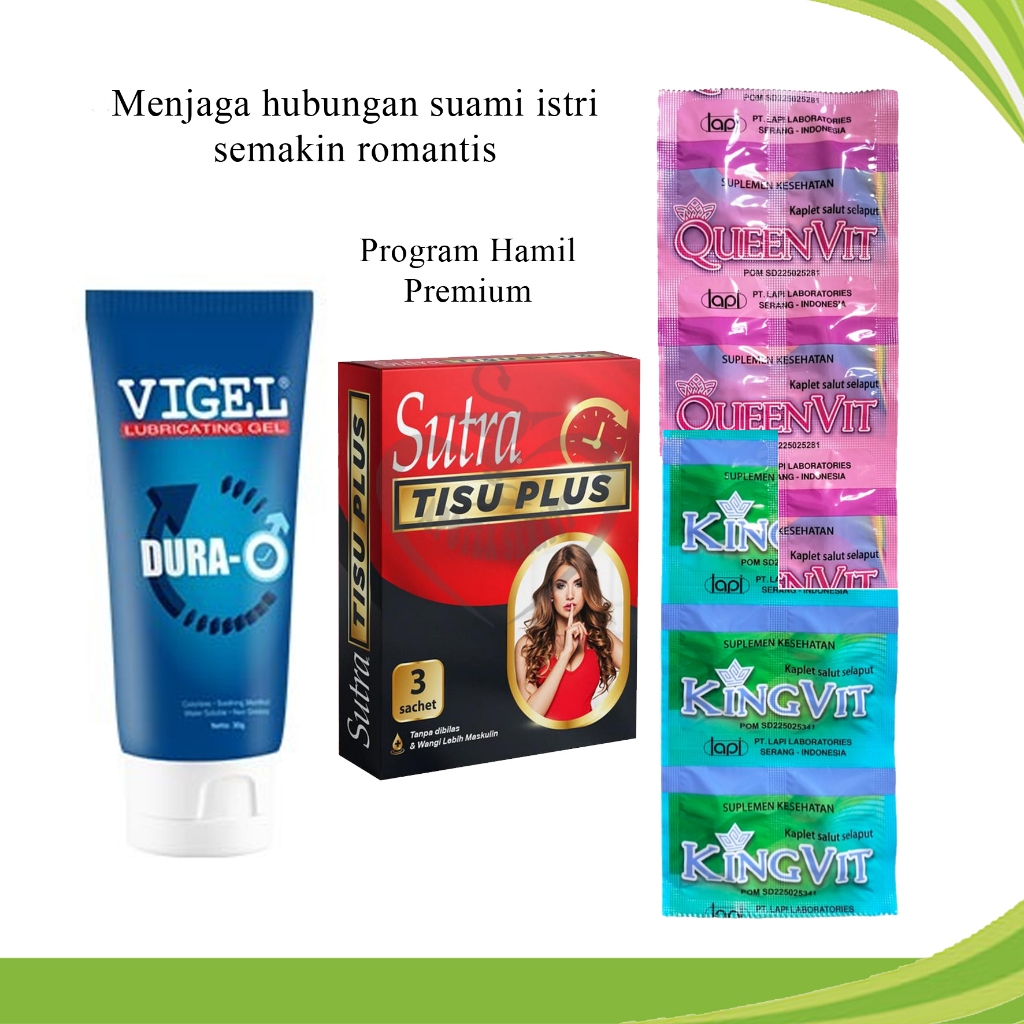 Jual Queenvit Kingvit Suplemen Multivitamin Program Hamil | Shopee ...