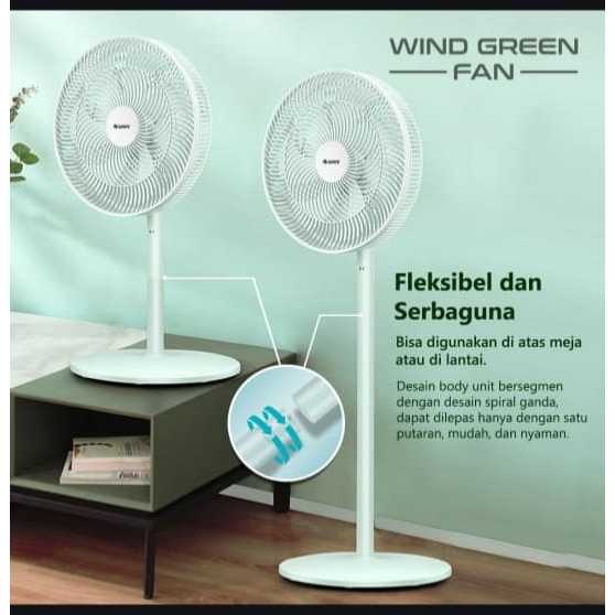 Jual GREE STAND FAN 2IN1 DESK FAN KIPAS ANGIN 12INCH GCF-12IGN | Shopee ...