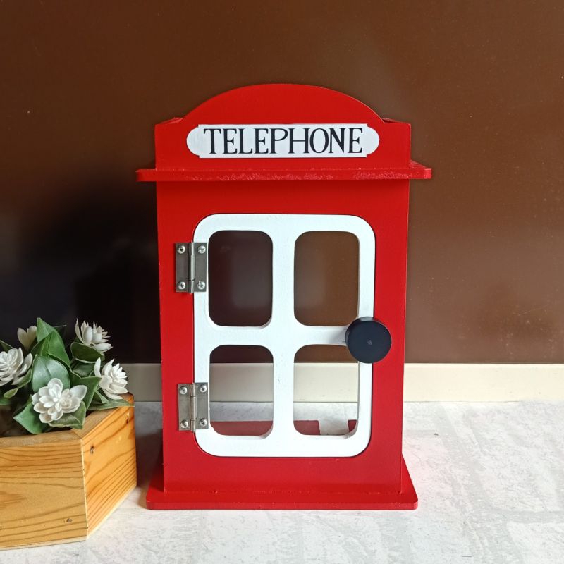 Jual Box Meteran Listrik token lucu dan aesthetic model telepon rumah ...
