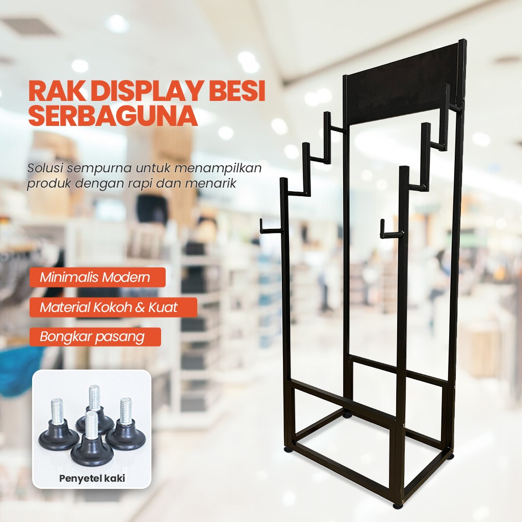 Jual NEW!! Rak Gantungan Display Serbaguna Gantung Pakaian Keramik ...