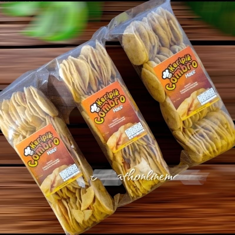 Jual Keripik Combro Kering 300 gram - Comring Khas Dieng Snack Camilan ...