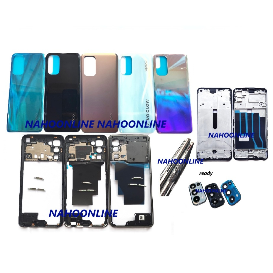 Jual Back Casing Housing Backdoor + Tulang Bezel Oppo Reno 5 4G CPH2159 ...