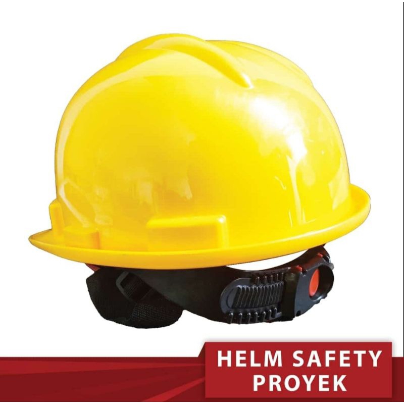 Jual Helm Proyek Kuning SNI / Helm Kerja Safety / Helm Tukang | Shopee ...