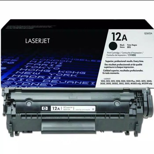Jual Toner hp 12a Original Cartridge Q2612A Original dan Garansi | Shopee Indonesia