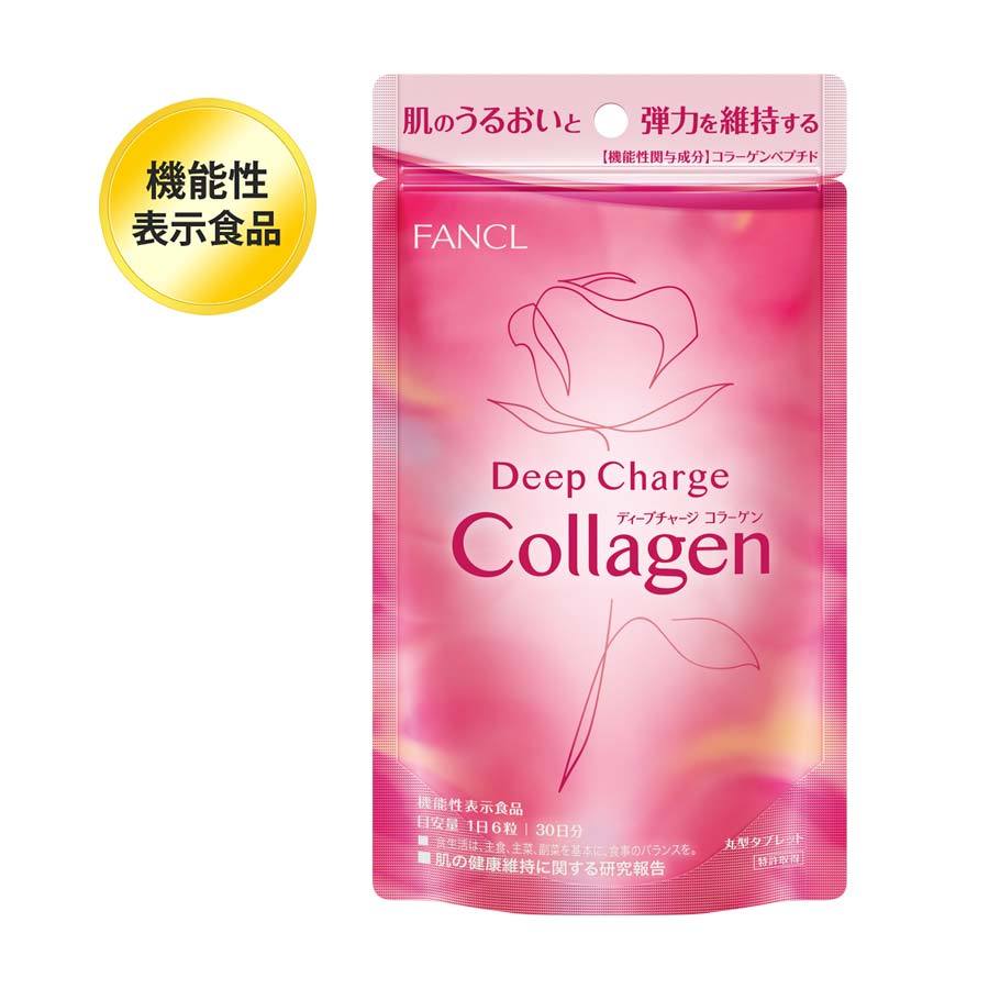 Jual [ PO Japan Oktober 2025 ] FANCL Deep Charge Collagen 180 Tablets ...