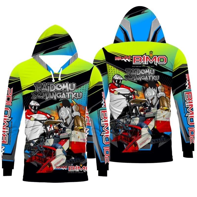 Jual JERSEY COMBINE HARVESTER_MAXXI BIMO 102 SS | Shopee Indonesia