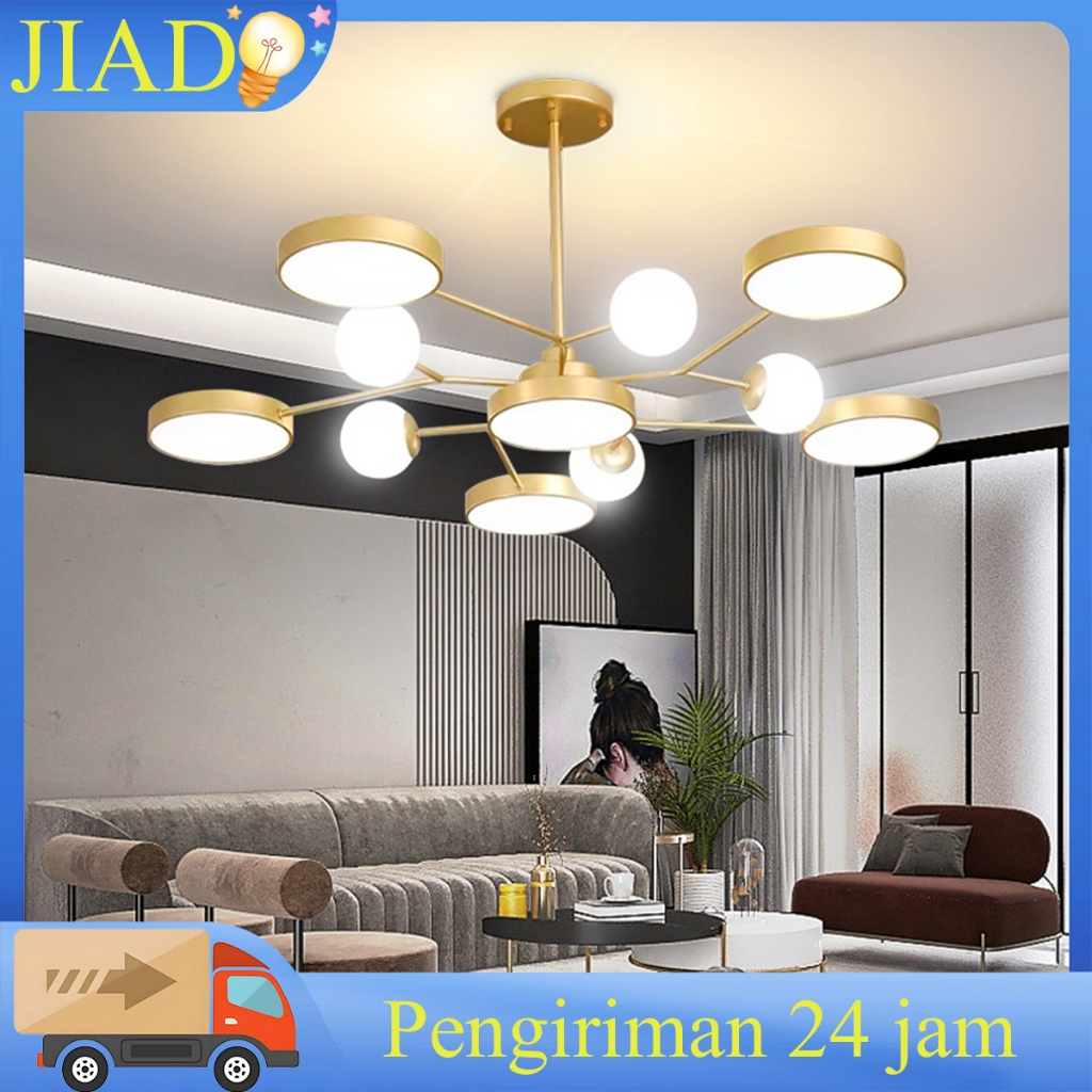 Jual Lampu Gantung Ruang Tamu Nordic Minimalis Modern Kamar Tidur Ruang Makan Lampu Gantung Led ...