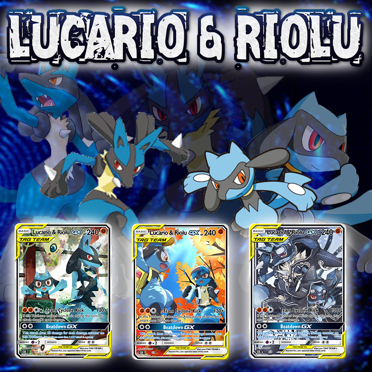 Jual KARTU POKEMON TCG HOLOGRAM ENGLISH VERSION EX - LUCARIO & RIOLU | Shopee Indonesia