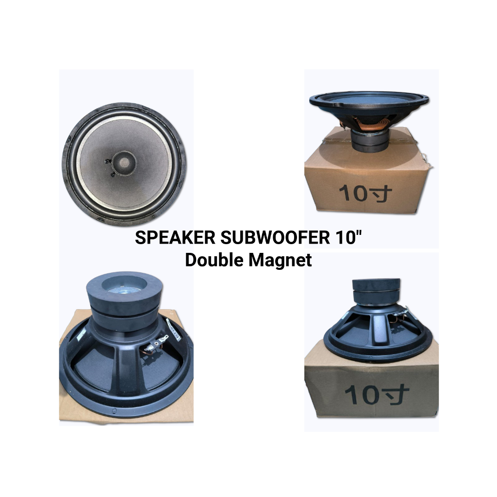 Jual Speaker Subwoofer 10" Double Magnet / Speaker 10 Inch Speaker Dual ...