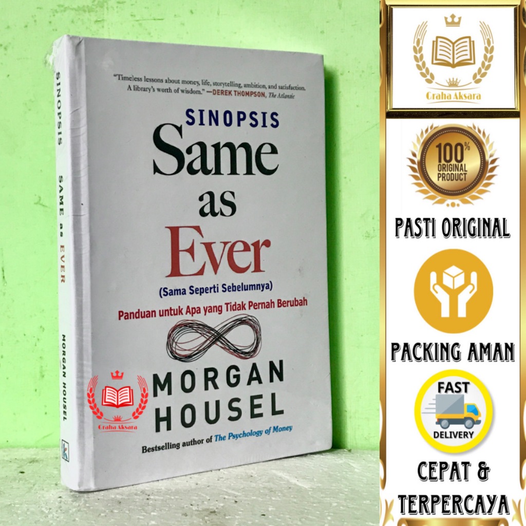 Jual Buku Sinopsis Same As Ever - Panduan Untuk Apa yang Tidak Pernah Berubah - Morgan Housel ...