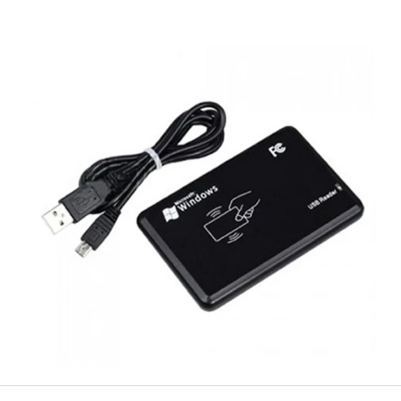 Jual USB Card Reader ( RFID 13.56mhz + 125Khz ) / Reader Dual Frequensi ...
