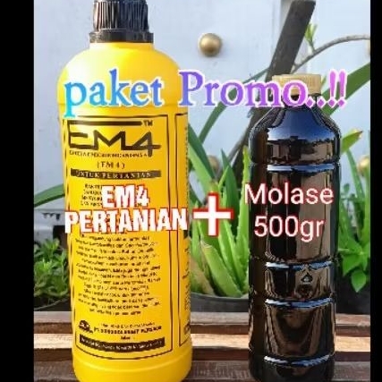 Jual Paket Promo EM4 PERTANIAN+MOLASE 500GR | Shopee Indonesia