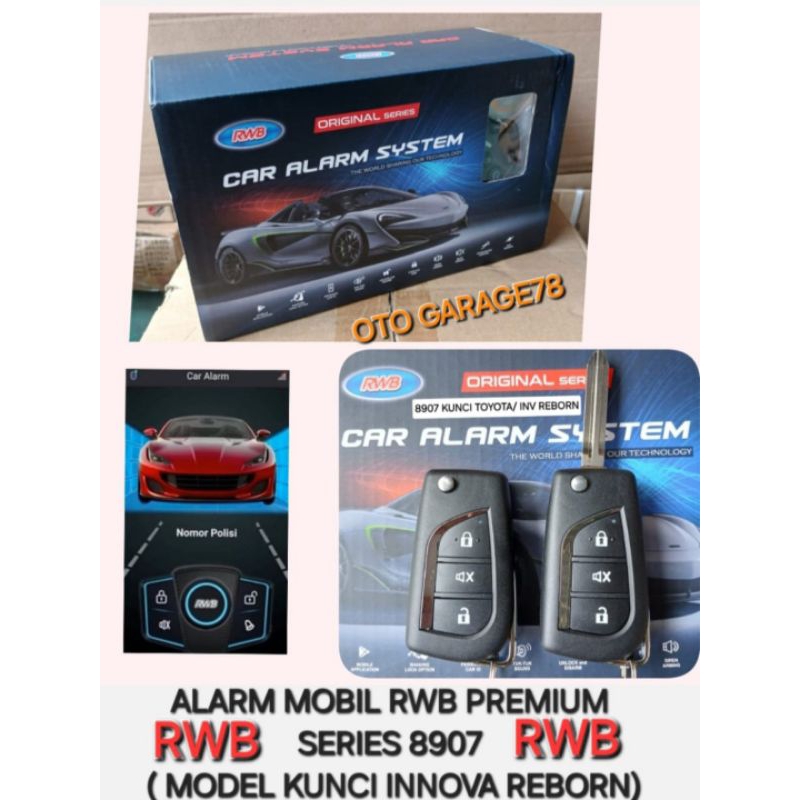 Jual ALARM MOBIL RWB PREMIUM SERIES 8907 ( KUNCI LIPAT TOYOTA) | Shopee ...