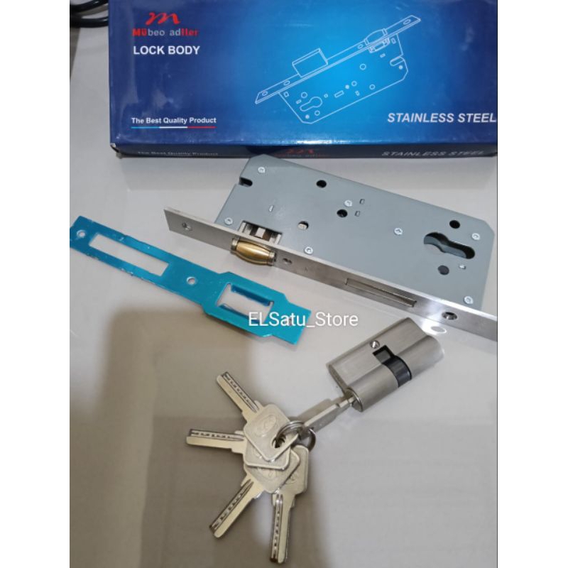 Jual Body Kunci Pelor Muller 8016 SS(dus) dan Body Kunci Pelor Muller ...
