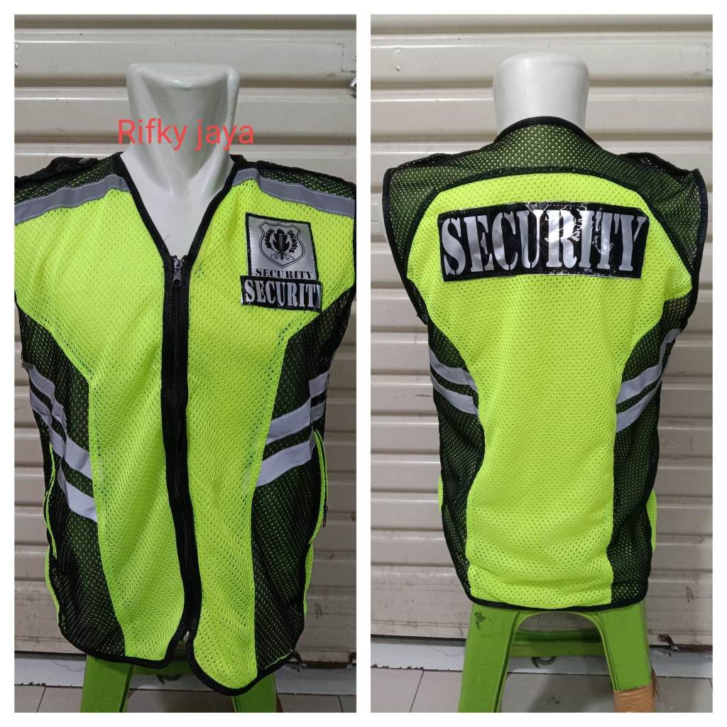 Jual Rompi Security Rompi Satpam Gada Pratama Rompi Lapangan Security ...
