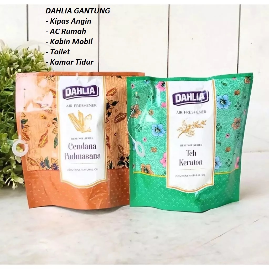 Jual Dahlia Pengharum Ruangan Gantung 75gr Pewangi Ruang Tamu Kamar ...