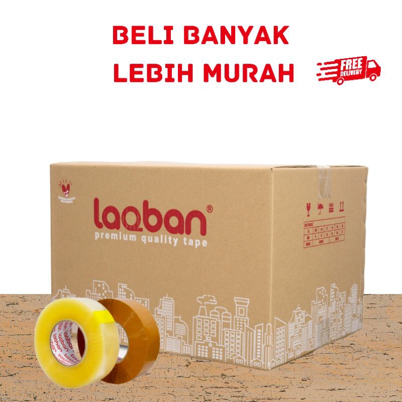 Jual Bandar Lakban | Lakban Jumbo 500 Yard Lakban Bening Berkualitas ...