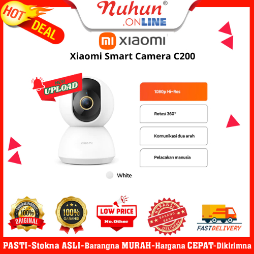 Jual Xiaomi Smart Camera C200 | Resolusi Tinggi 1080p | Rotasi 360 ...