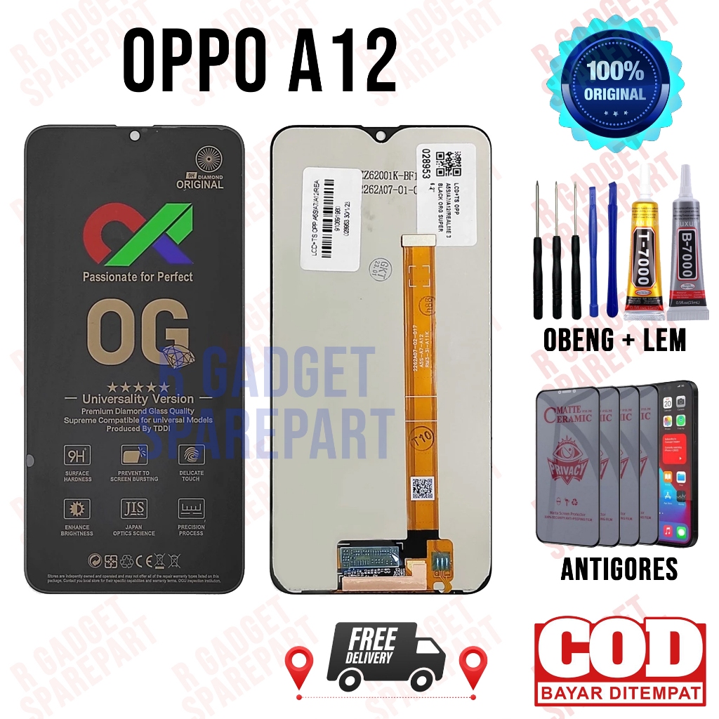 Jual Lcd OPPO A12 Original Oem Quality Lcd Touchscreen OPPO A12 Fullset ...