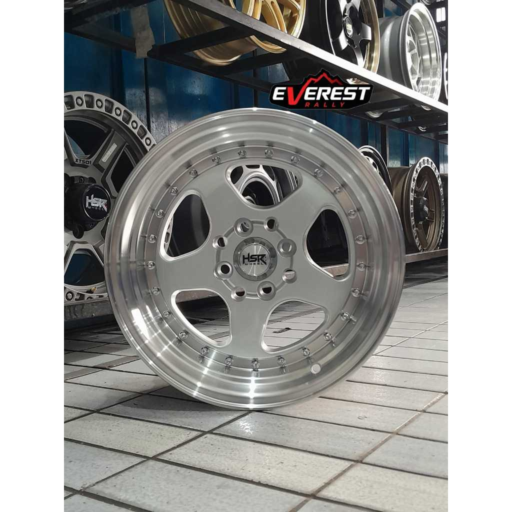 Jual Velg Mobil Civic Ferio Genio Nova Ring 15 HSR BURN lebar 8/9 Pelek r15 celong | Shopee ...