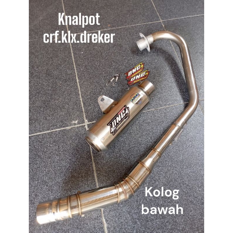 Jual KNALPOT DNC TYPE GP1 BUAT CRF 150 KLX DREKER INLET50 LEHER KOLONG ...