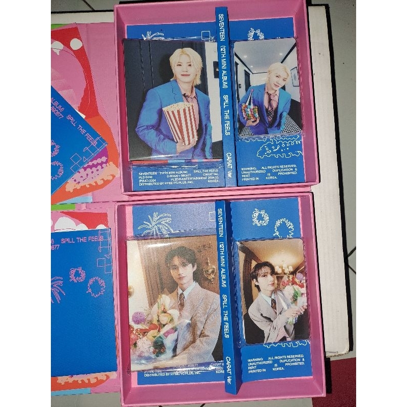 Jual READY STOCK Seventeen Spill the Feels Album Carat Ver Carver STF Binder + Booklet Joshua ...