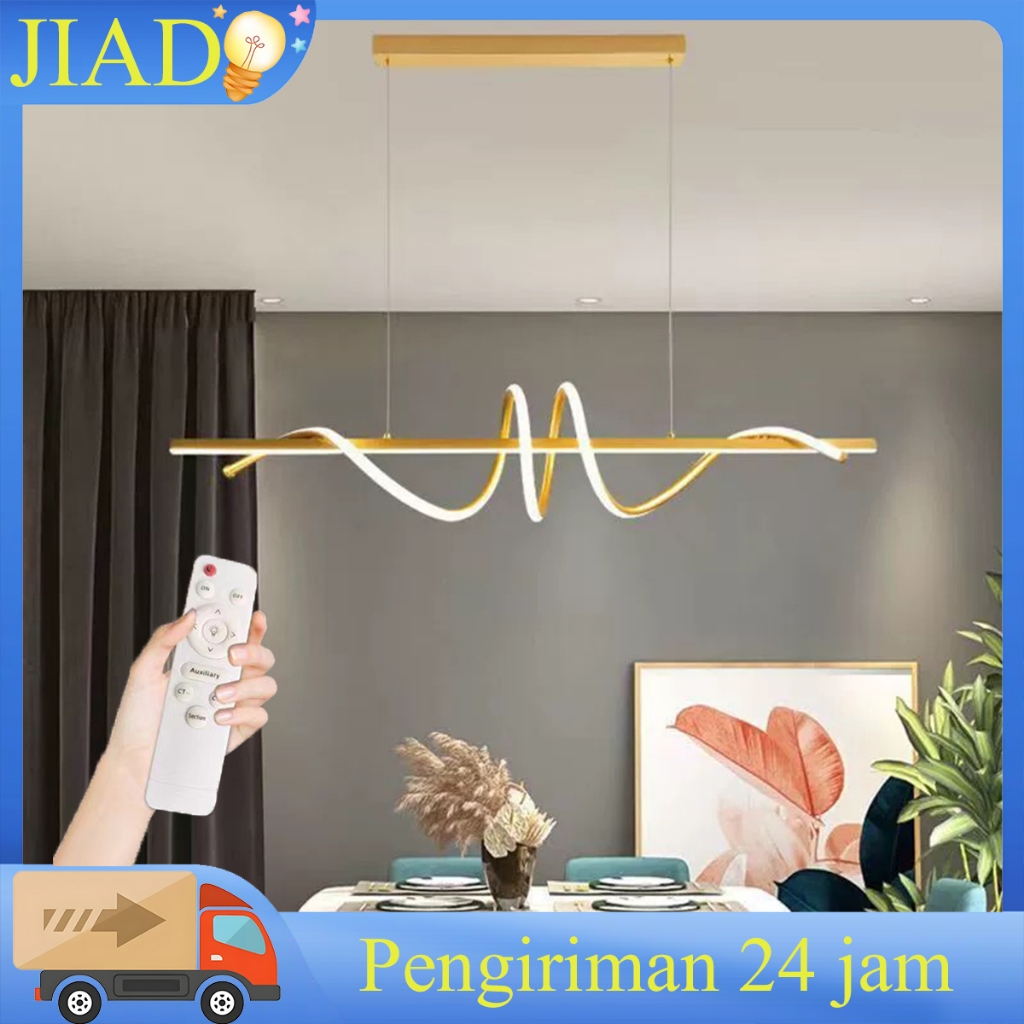 Jual Lampu Gantung Minimalis Lampu Gantung Meja Makan Mewah Lampu Gantung Ruang Tamu Spiral ...