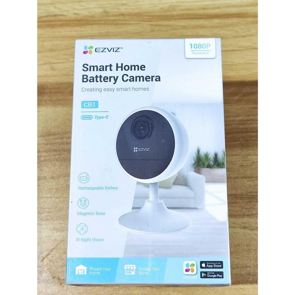 Jual Ezviz CB1 Smart Home WiFi Battery IP Camera CCTV Indoor Type C ...