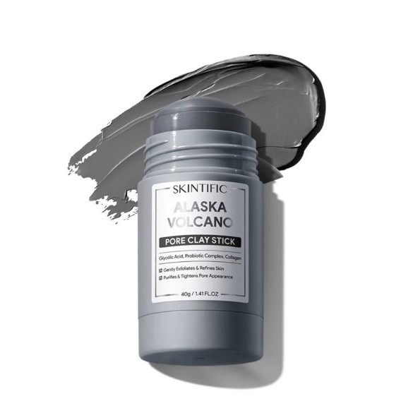Jual SKINTIFIC - Alaska Volcano Pore Clay Stick 40g | Shopee Indonesia