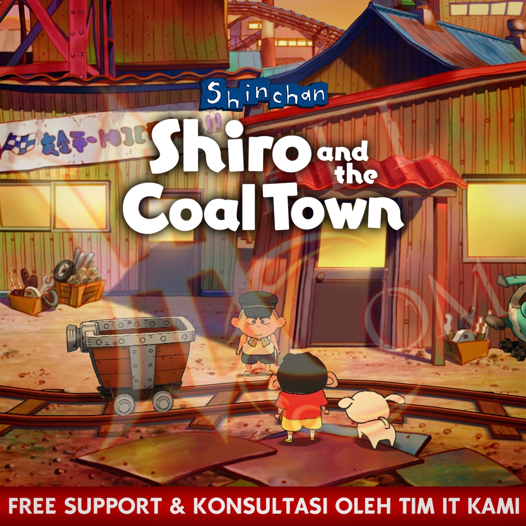 Jual CRAYON SHIN CHAN SHIRO AND THE COAL TOWN GAME PC FOR WINDOWS ...