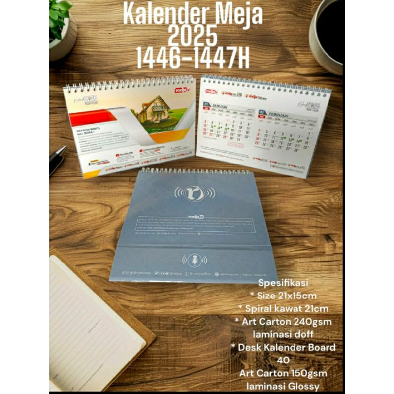 Jual Kalender Dinding dan kalender meja 2025 (Rodja) | Shopee Indonesia