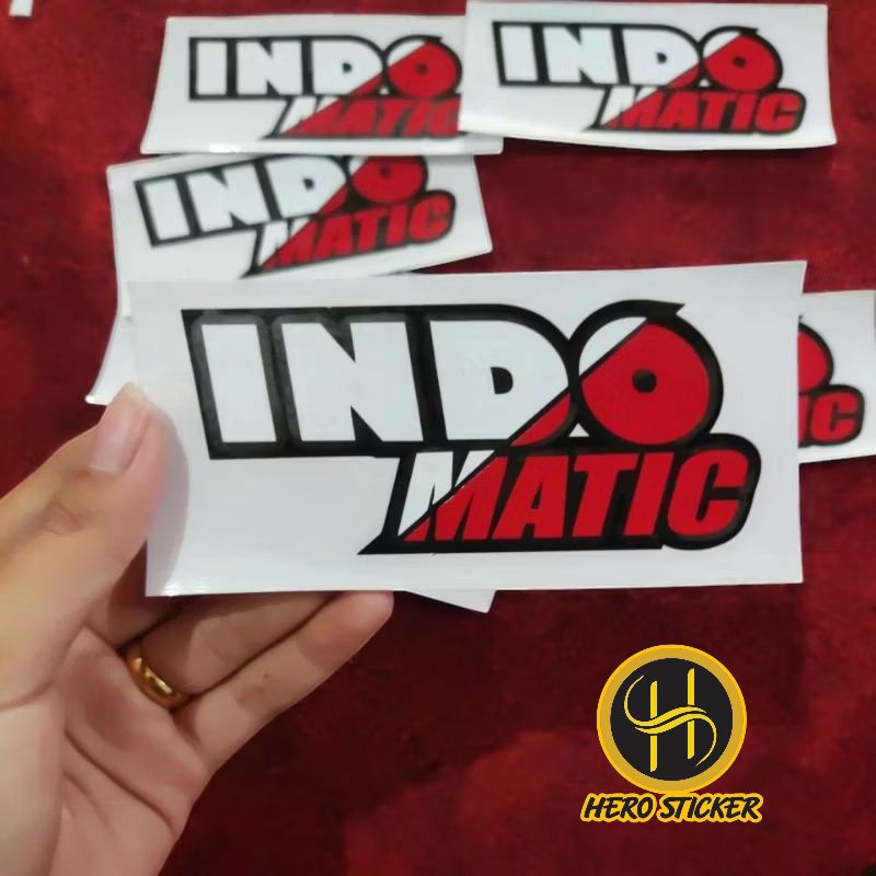 Jual STICKER CUTTING INDOMATIC STIKER 1 PCS CUTTING INDOMATIC | Shopee Indonesia