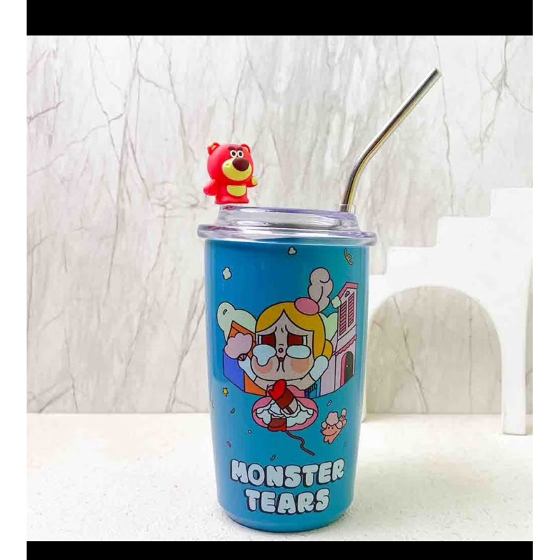 Jual THERMOS LABUBU TAHAN DINGIN DAN PANAS 500 TUMBLER KARAKTER CANDY ...