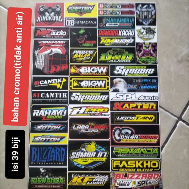 Jual STIKER AUDIO | STIKER SOUND SYSTEM | STIKER SOUND | STIKERAUDIO ...