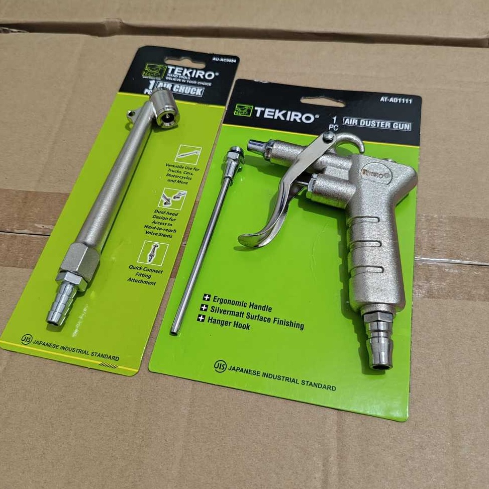 Jual Sudah READY Paket lengkap Tekiro Alat Pompa Kepala Isi Angin 6 Air Chuck 6 Inch Air Duster ...