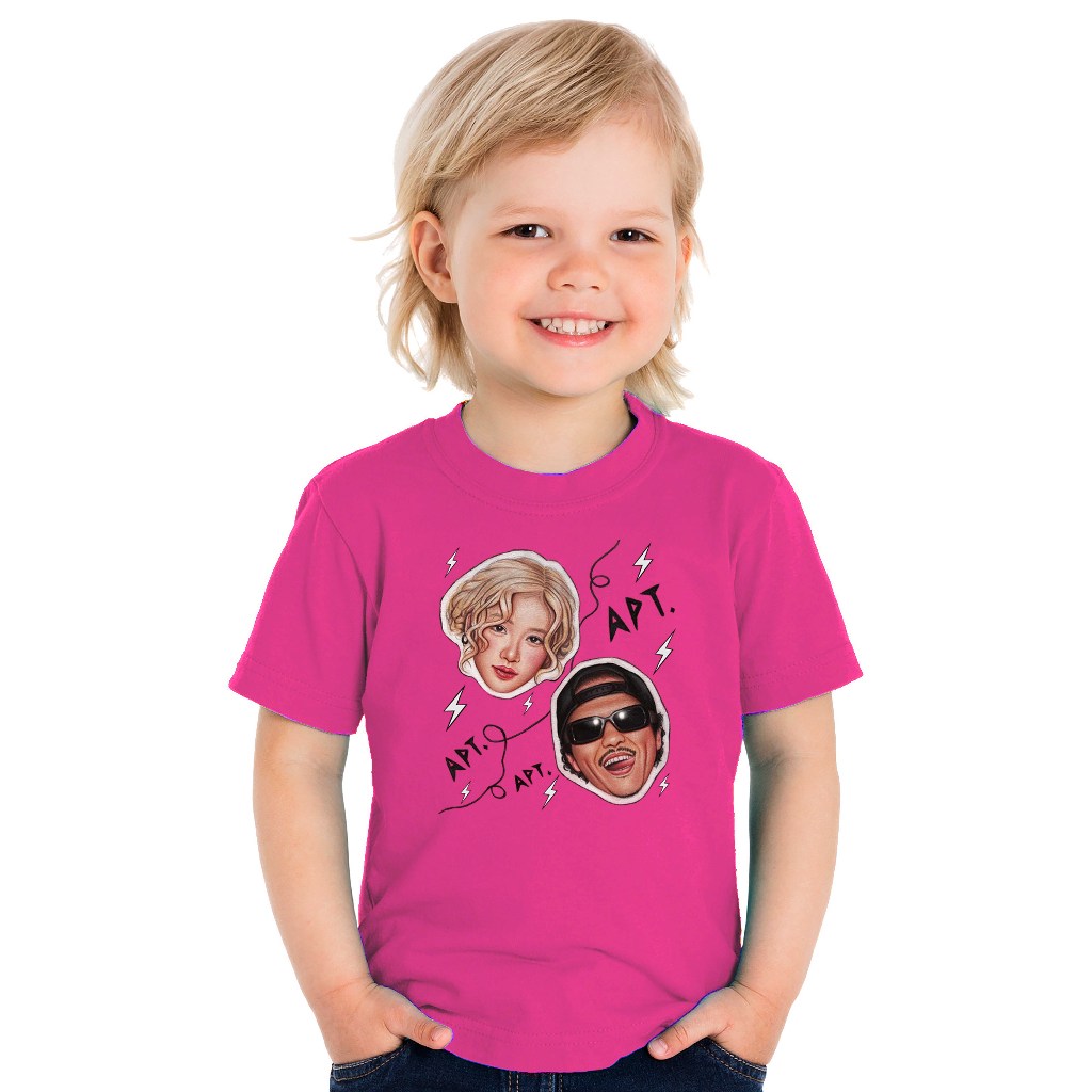 Jual Kaos musik anak anak rose and bruno mars apt fan art chibi cute t shirt | Shopee Indonesia
