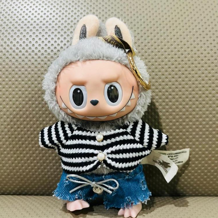 Jual BONEKA LABUBU V1 SESAME BEAN SET DENGAN BAJU / LABUBU EXCITING ...