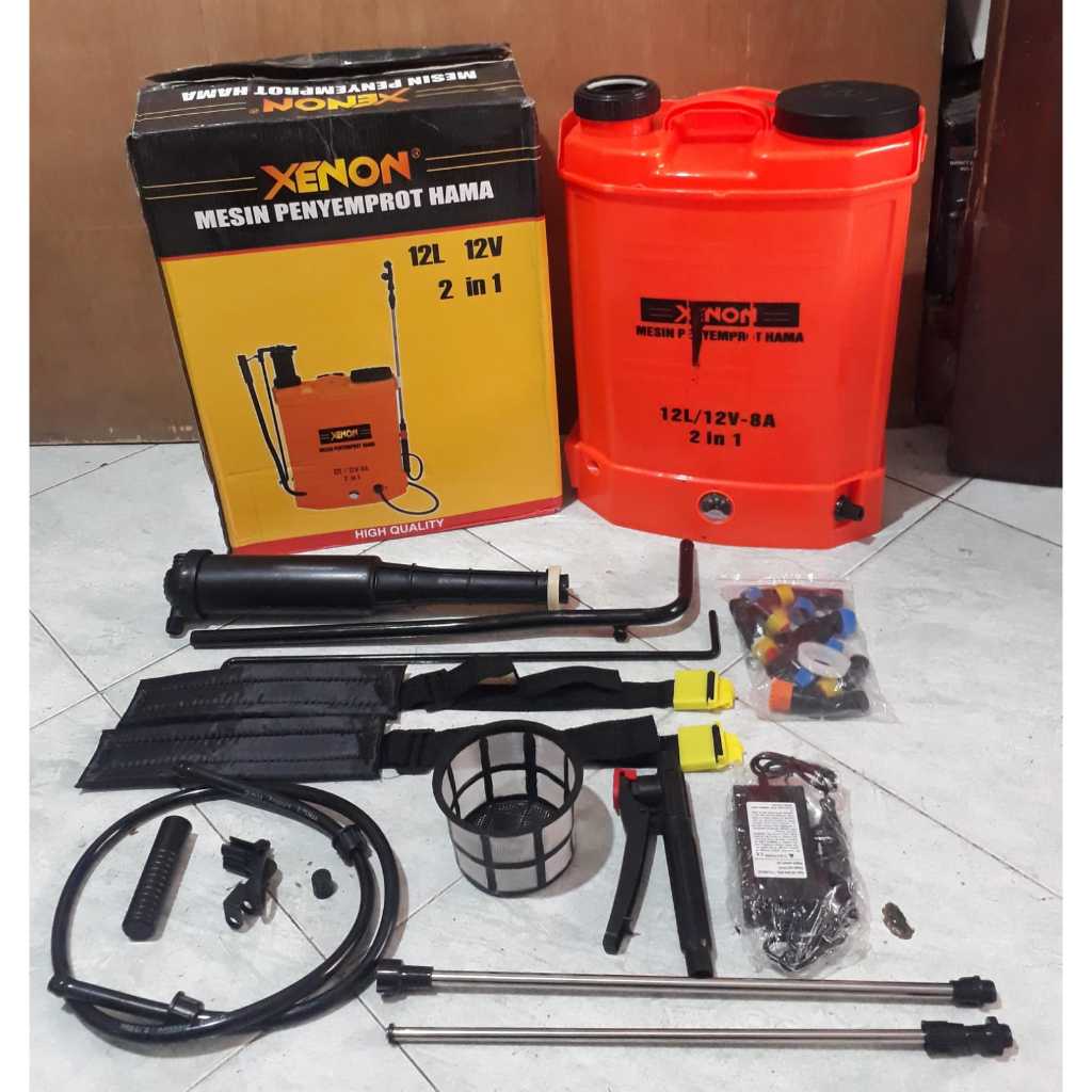 Jual Mesin Semprot Hama Portable 2in1 XENON 12L SPRAYER INSEKTISIDA ...