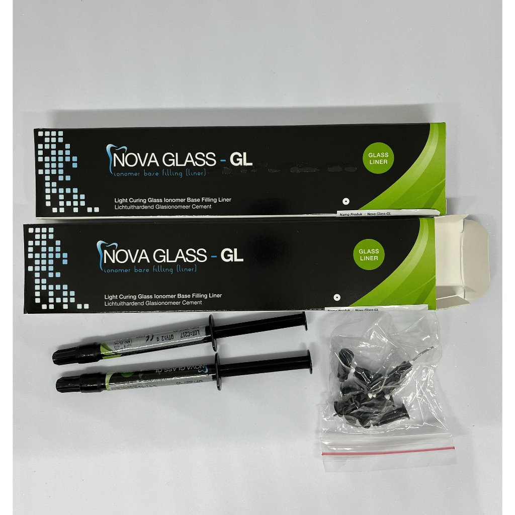Jual Nova Glass GL Light Cure Glass Ionomer Cavity Liner IMICRYL ...