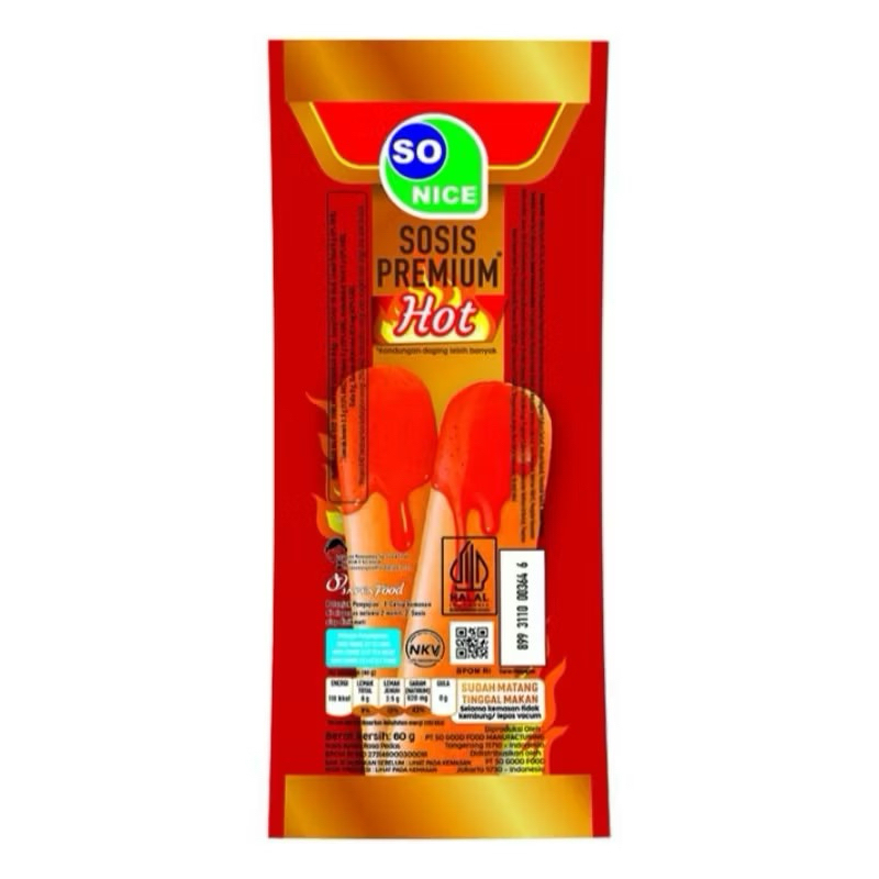 Jual Sosis So Nice Premium All Variant | Shopee Indonesia