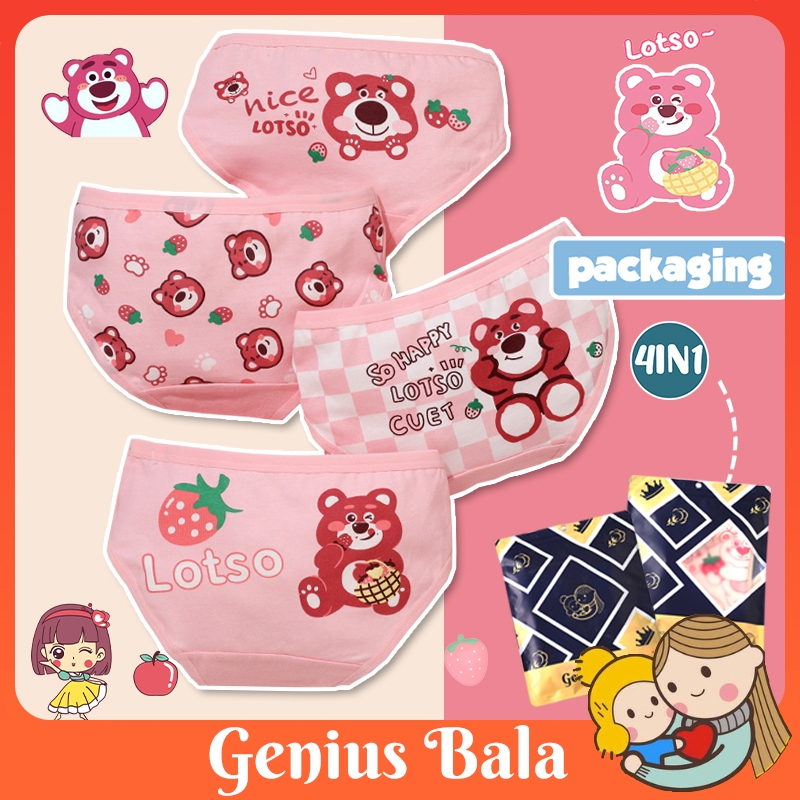 Jual Genius Bala (1-9 Tahun)Katun murni Celana Dalam Anak Segitiga ...