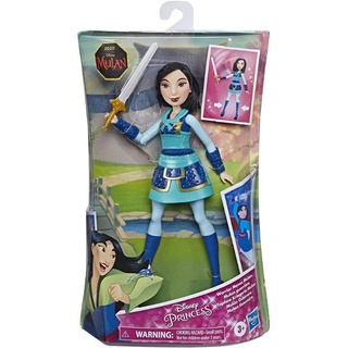 Jual Disney Princess Mulan Warrior Moves Swing Sword Barbie Doll ...