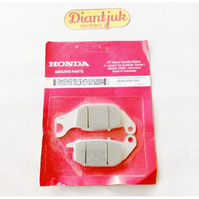Jual Dispad Disc Pad Kampas Rem Belakang Cakram Honda Supra 125 Blade New Tiger Revo Satria FU ...