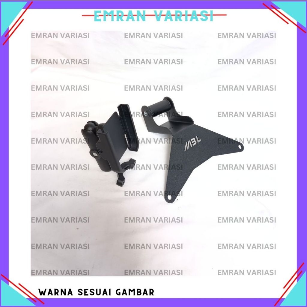 Jual PAKET HOLDER GPS HP XMAX OLD PHONE HOLDER ALUMUNIUM STANG MOTOR ...