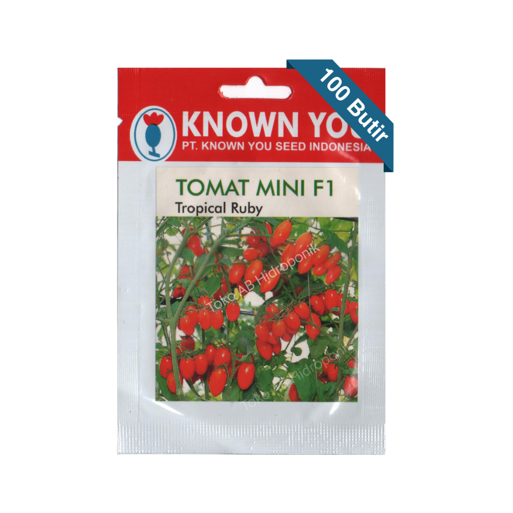 Jual 100 Butir - Benih Tomat Mini Tropical Ruby F1 Known You Seed KYS | Shopee Indonesia